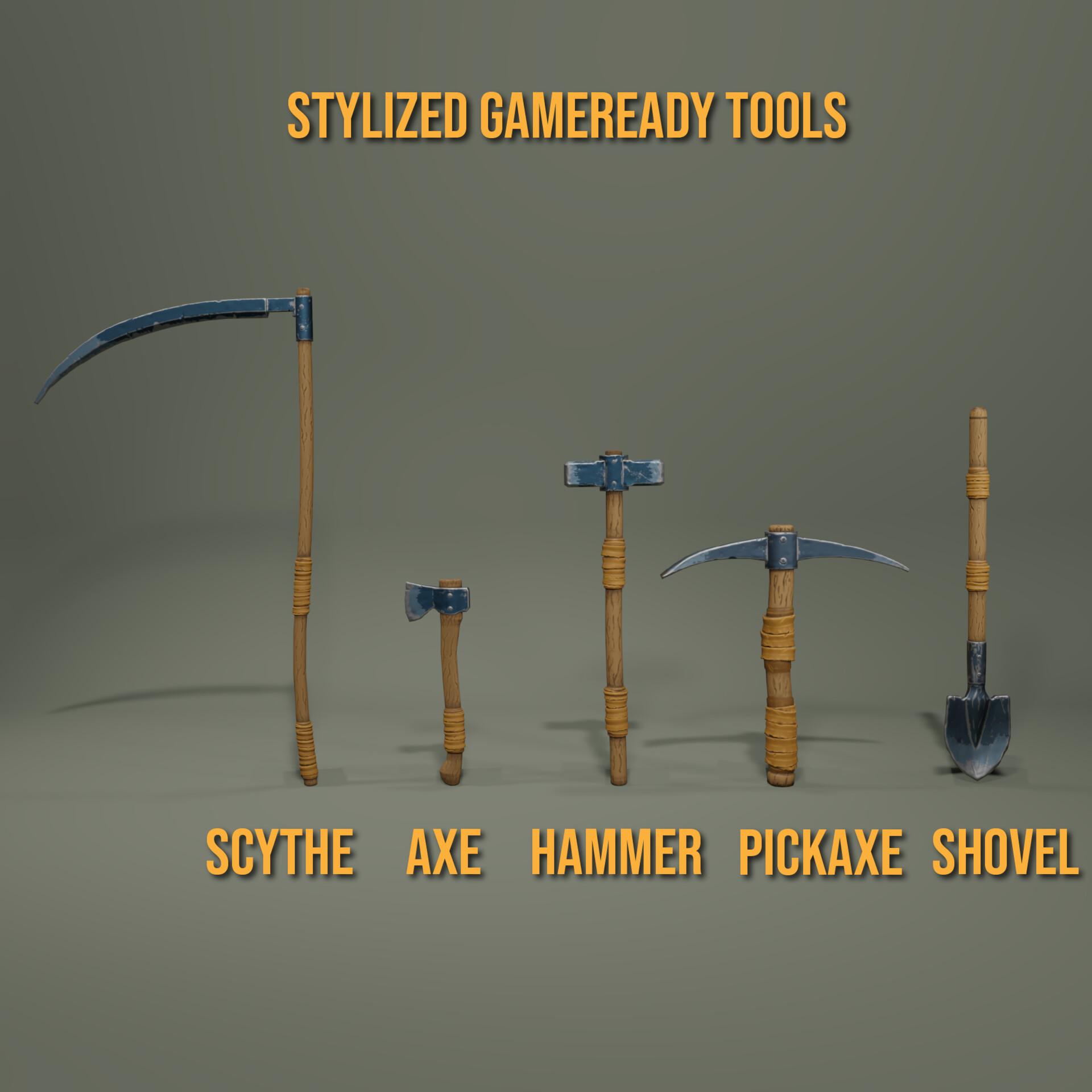 ArtStation - Stylized Gameready Tools Pack