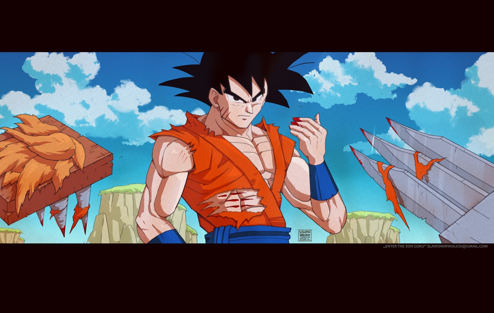 ArtStation - Enter The Son Goku