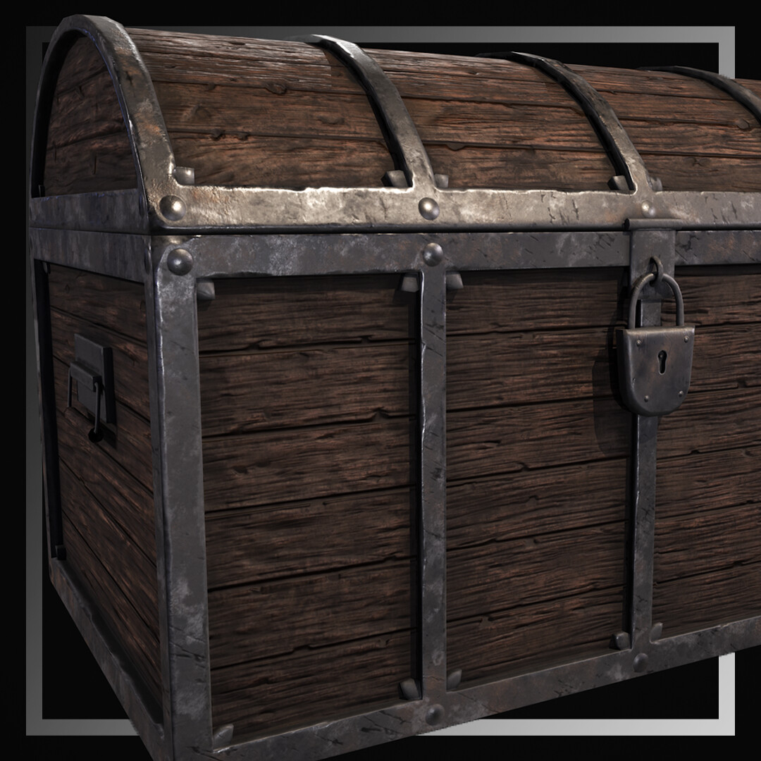 ArtStation - Medival Chest