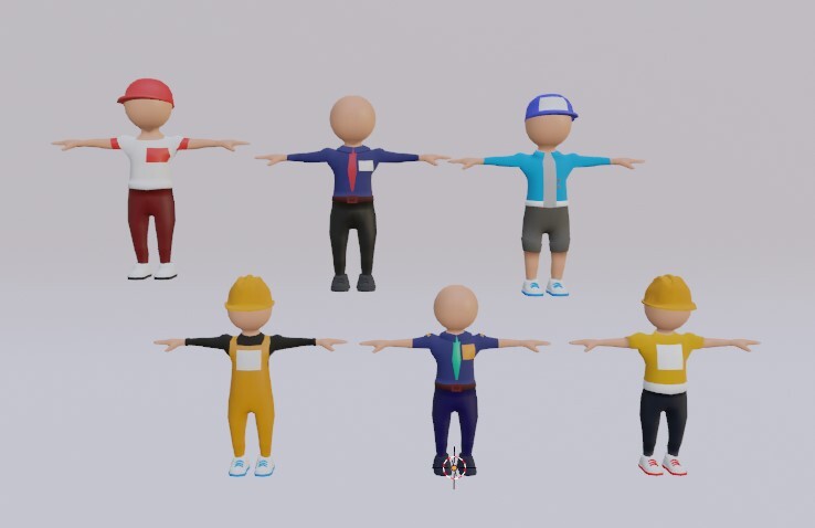 ArtStation - stick character