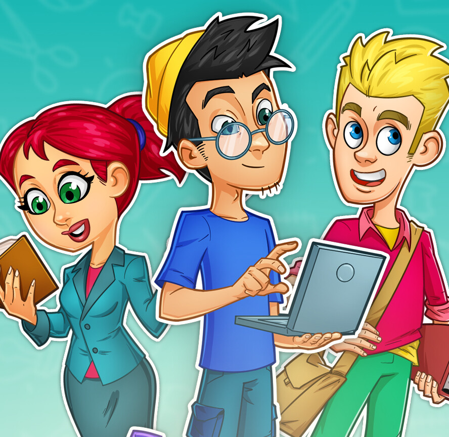 ArtStation - Cartoon characters