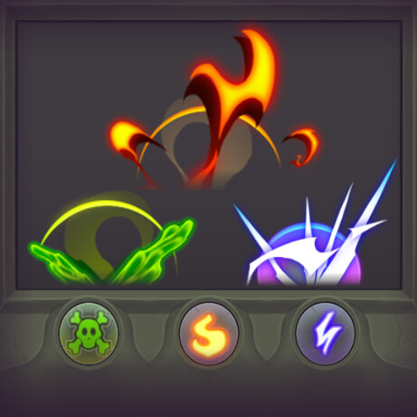 ArtStation - Elemental attacks