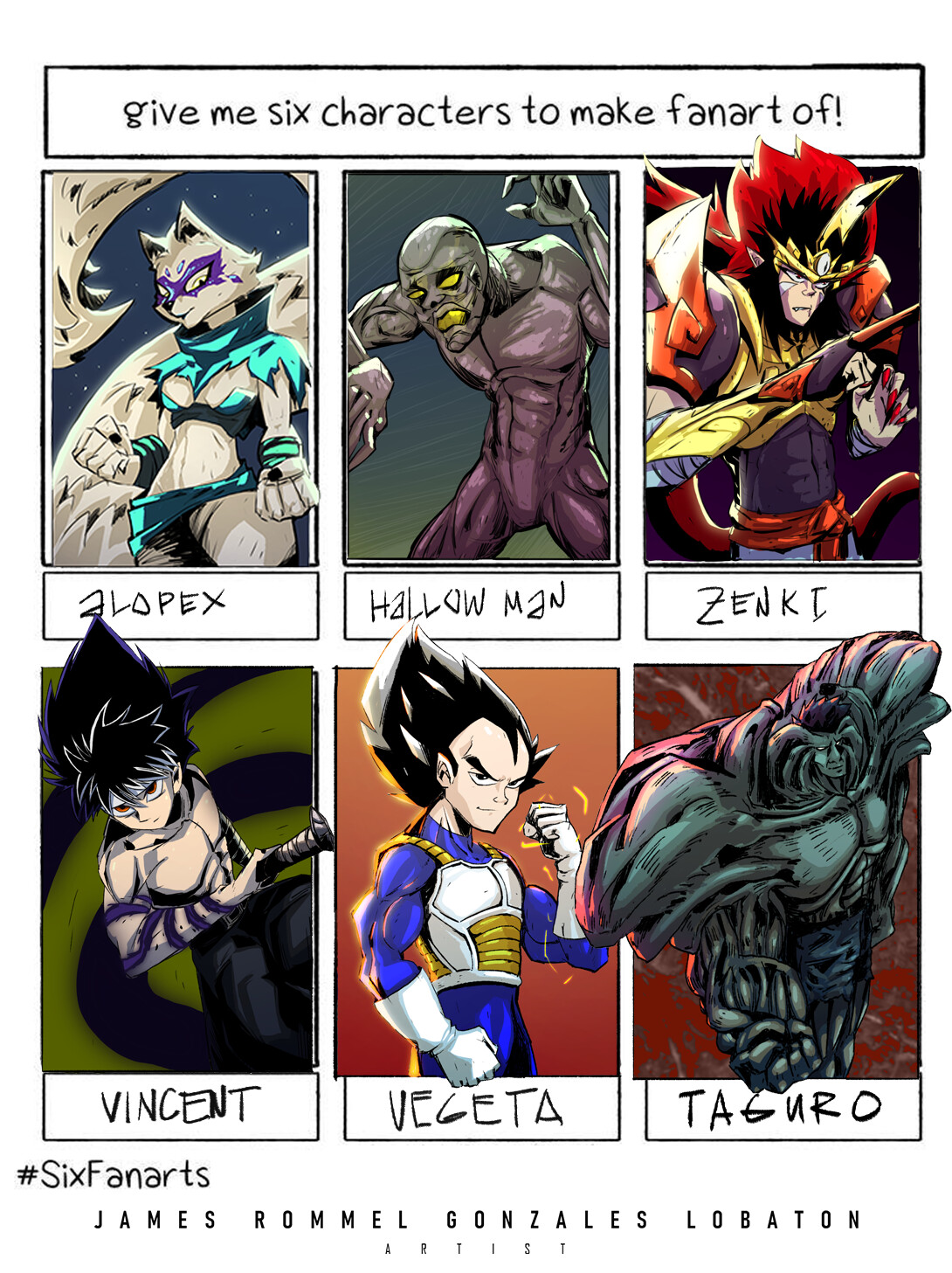 ArtStation - SIX FAN ART CHALLENGE