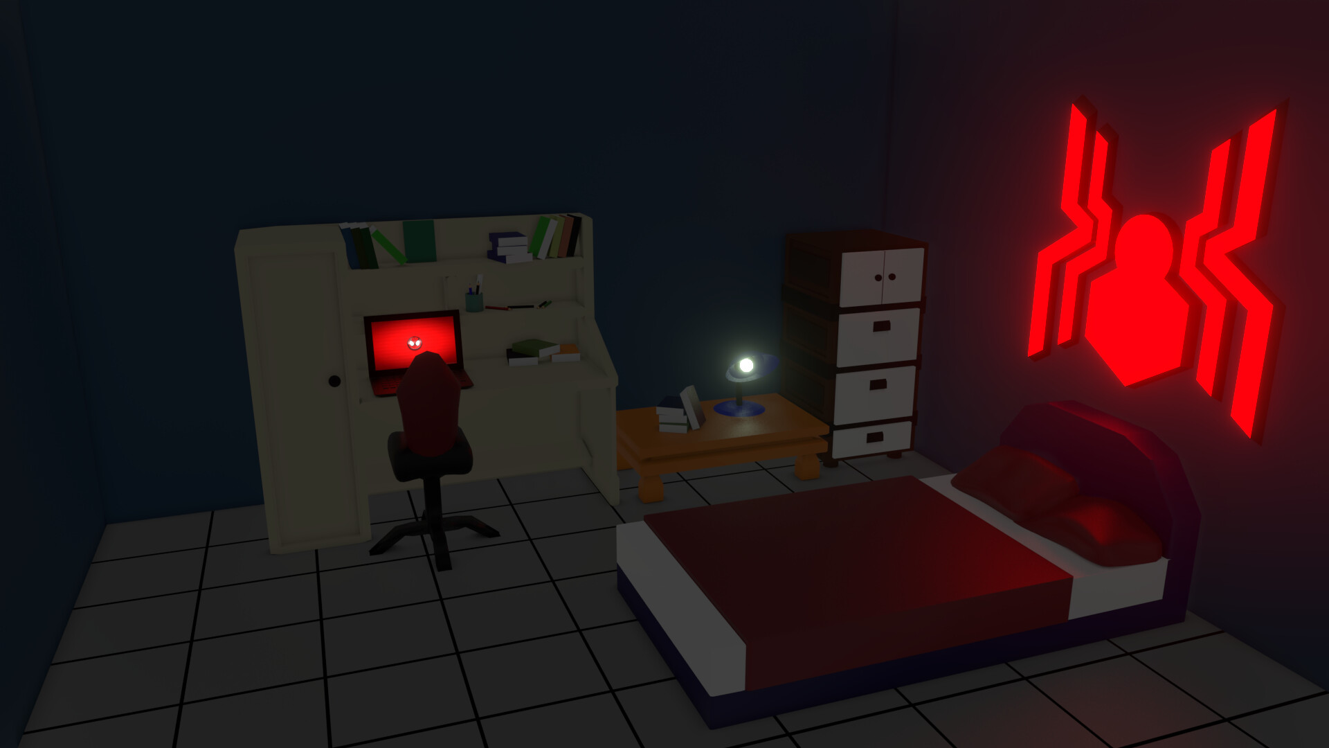 ArtStation - Spidey Room Ideas