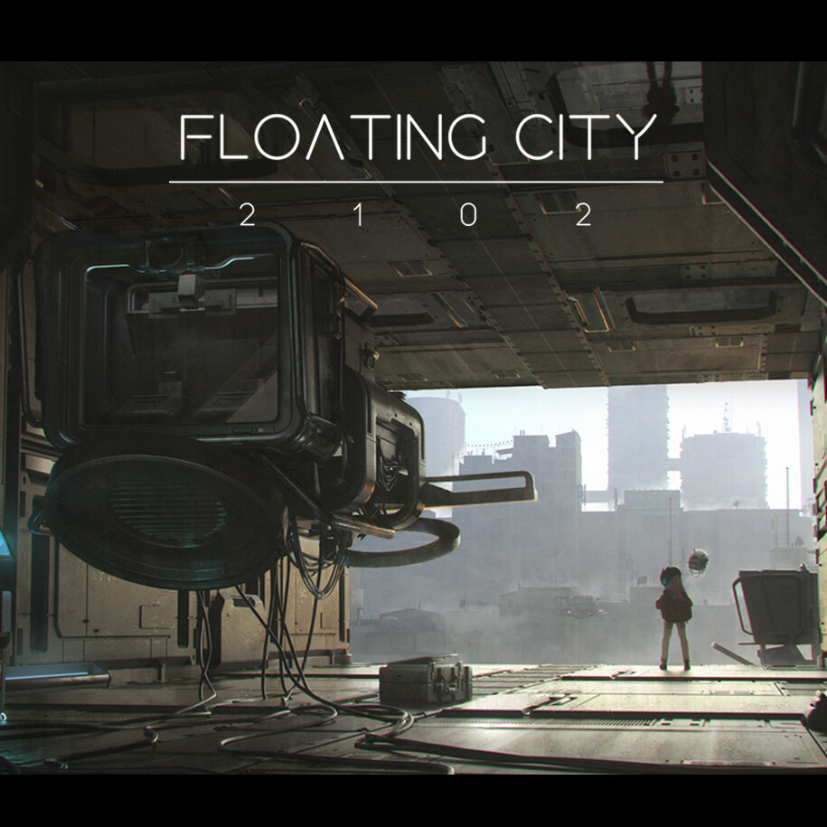 ArtStation - Floating City-2102