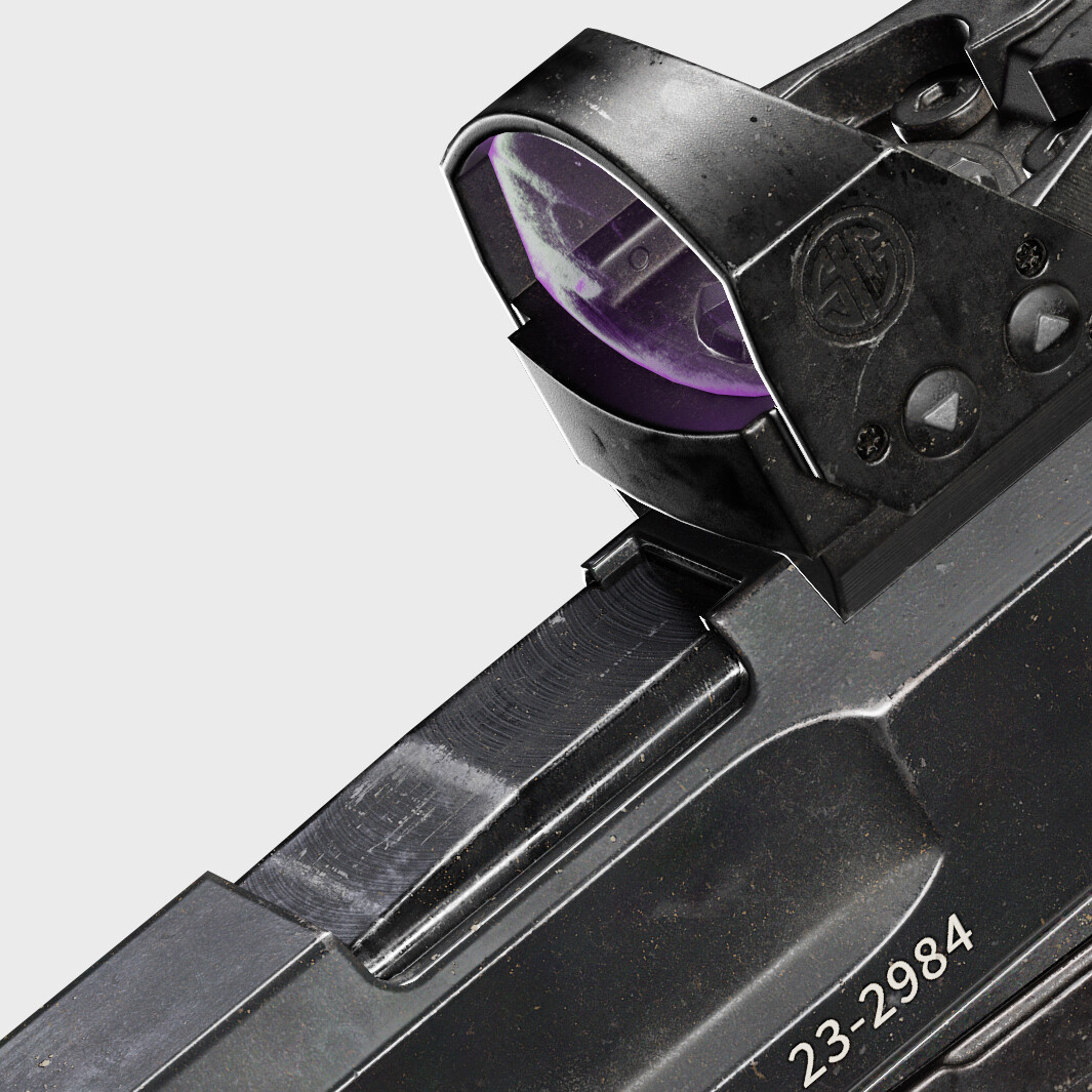 ArtStation - HK Mark 23 SOCOM