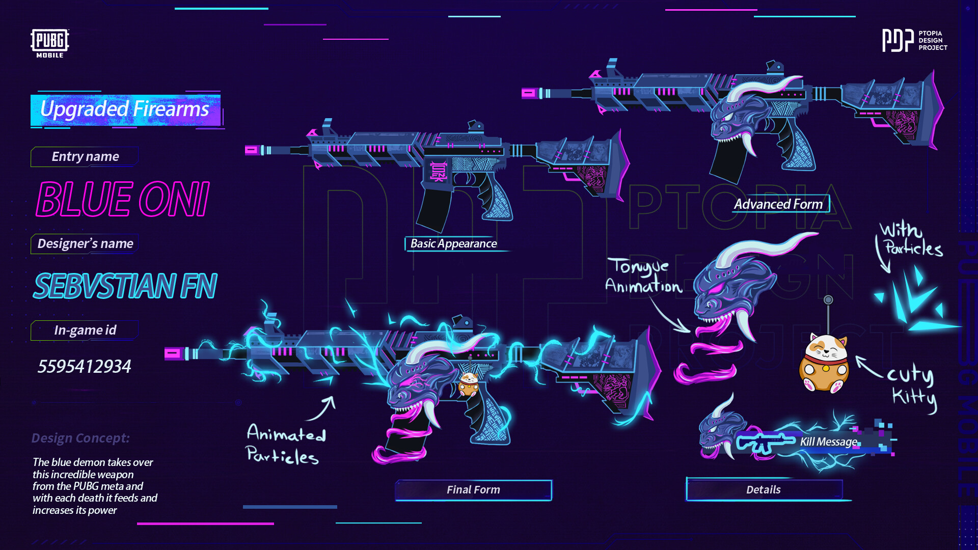 ArtStation - M416 Blue ONI