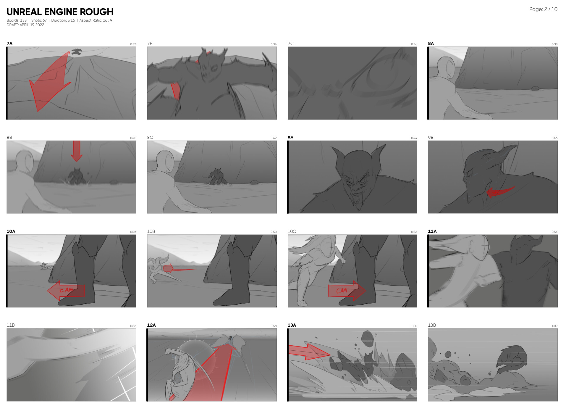 ArtStation - Enter Chaos: Fight scene