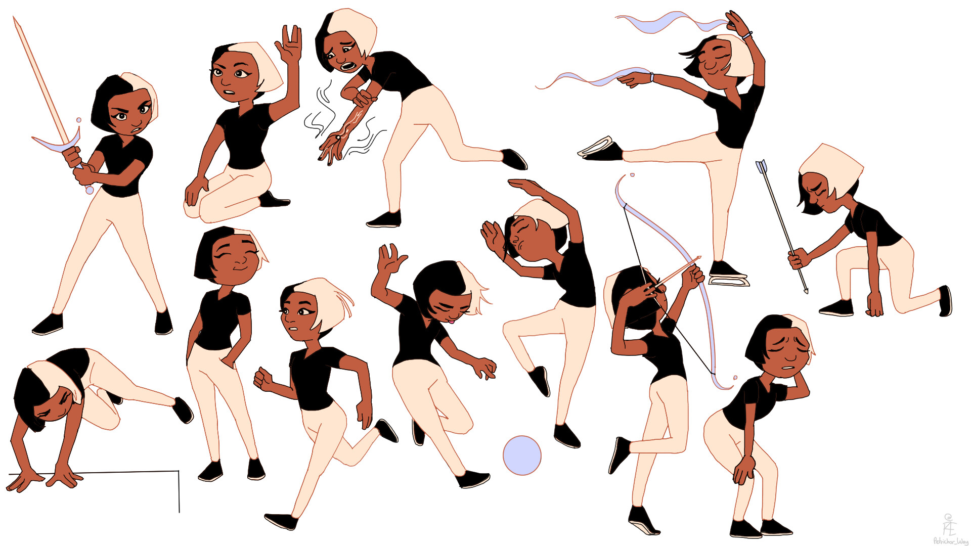 ArtStation - Semester 1 animation highlights