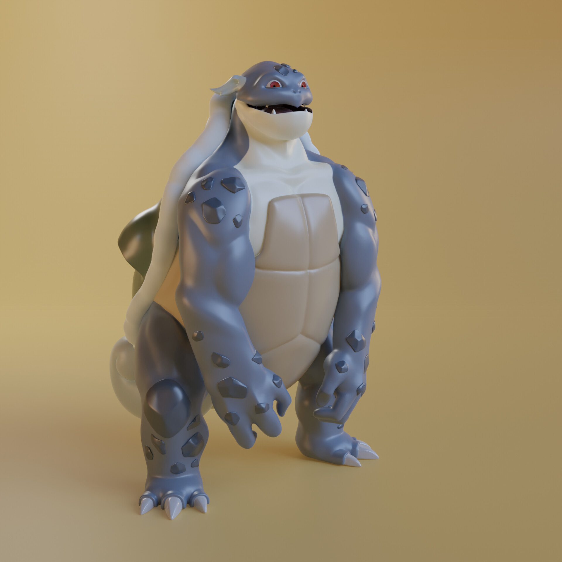 ArtStation - Blastoise, Re-imagined