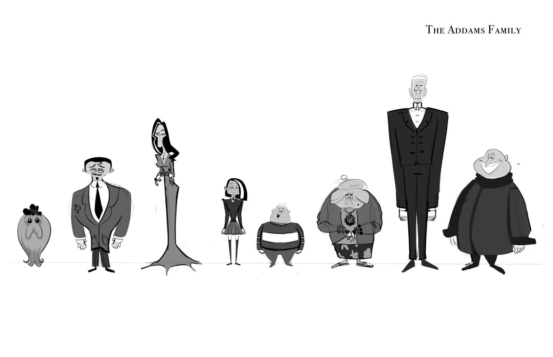 ArtStation - The Addams Family