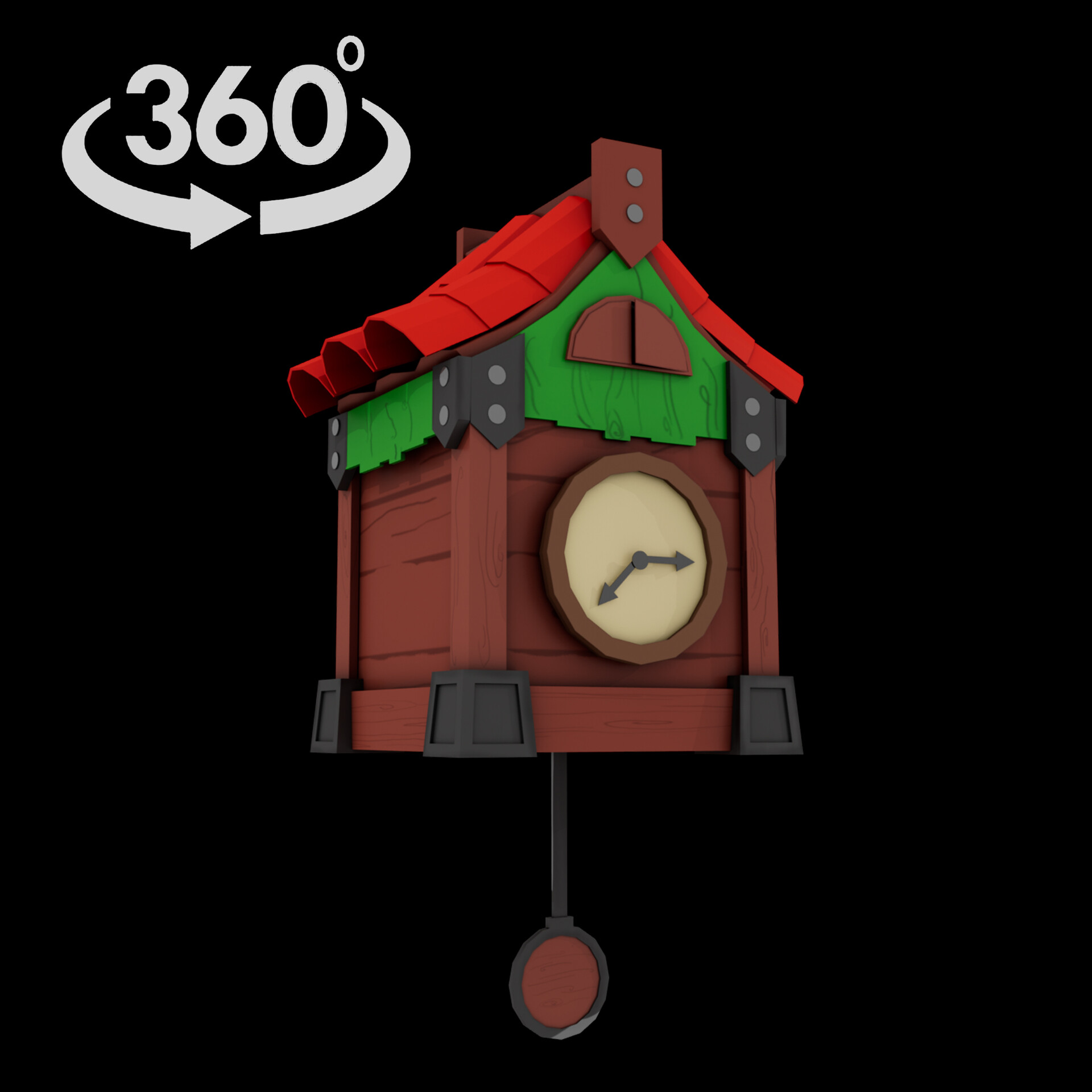 ArtStation - clock 3d model