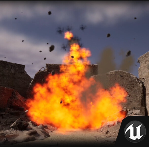 ArtStation - Gas Explosion - Realistic VFX