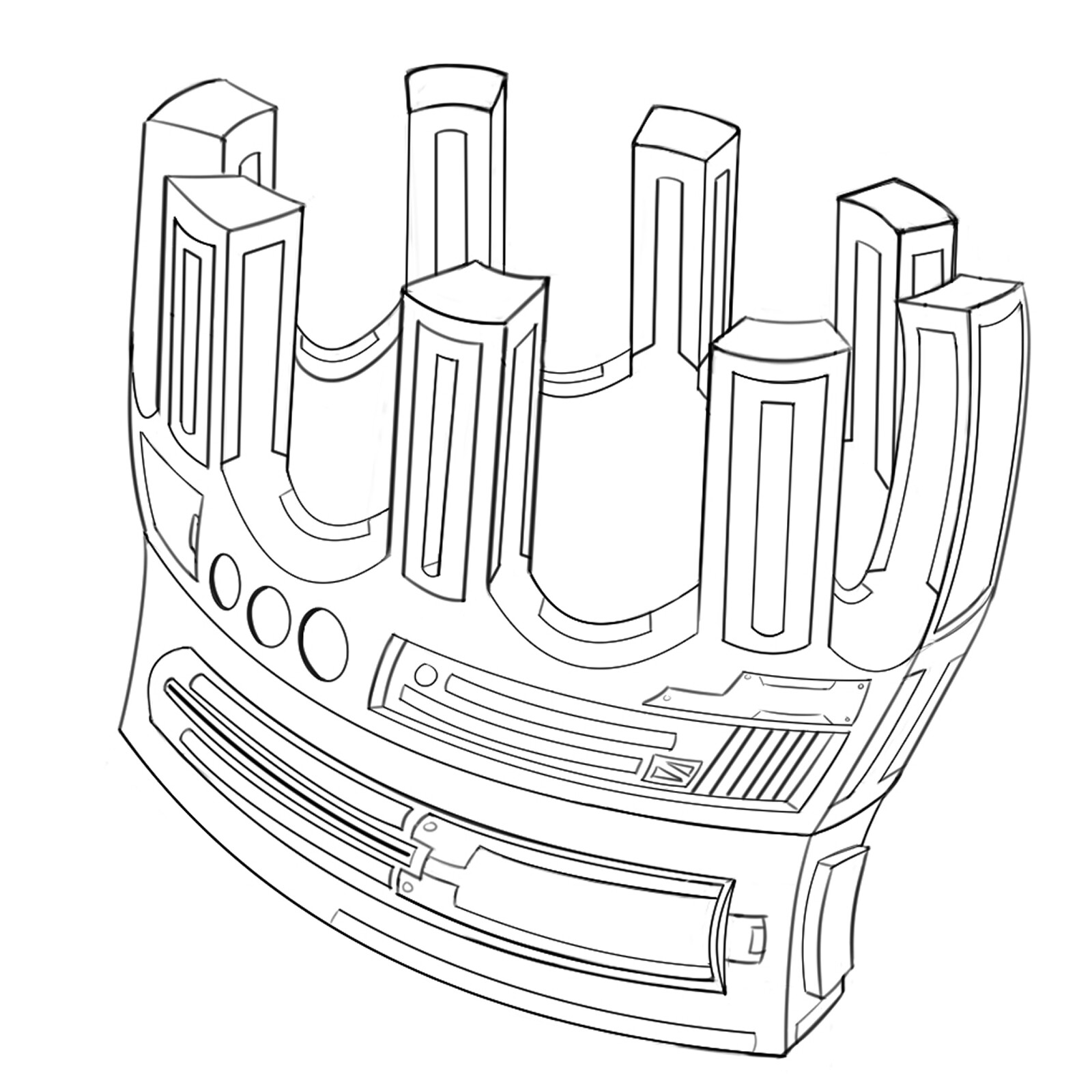 ArtStation - Fantasy Robot Concept Design
