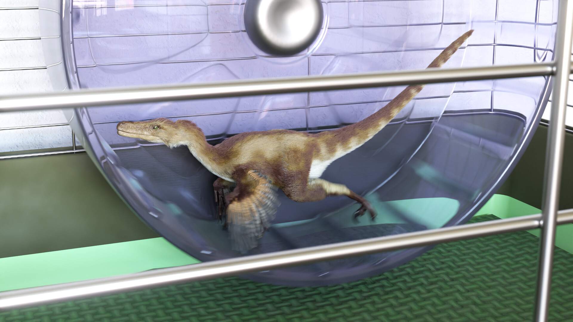 ArtStation - I started keeping velociraptors.