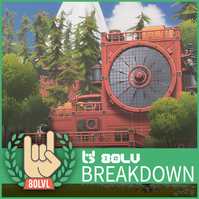 ArtStation - Nexus: Sky Island Demo - 80lv Breakdown