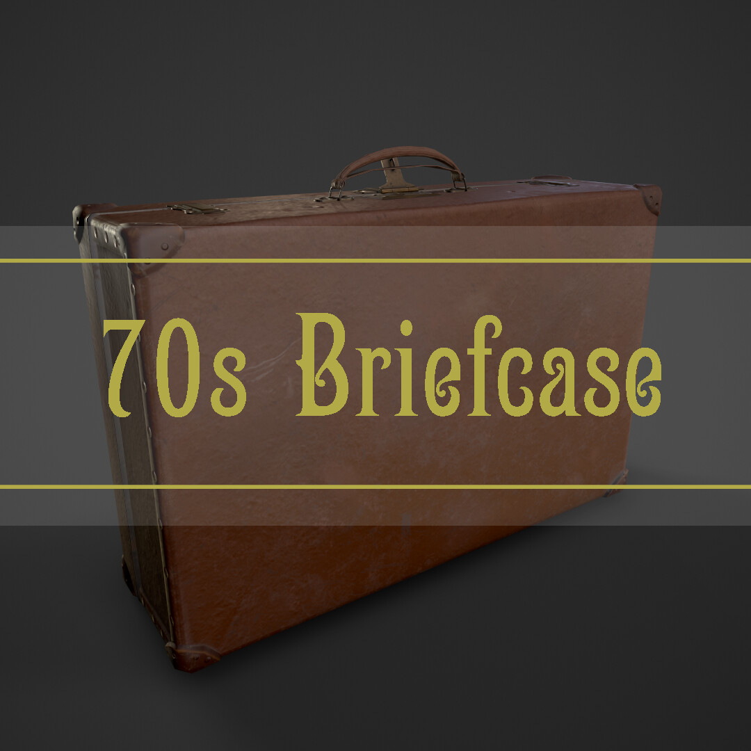 ArtStation - 70s Briefcase