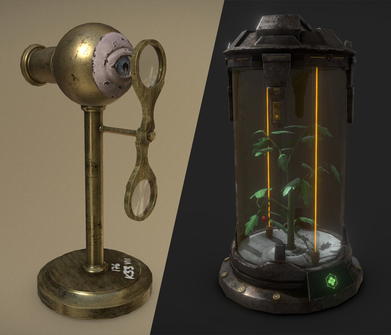 ArtStation - Collection of game ready props