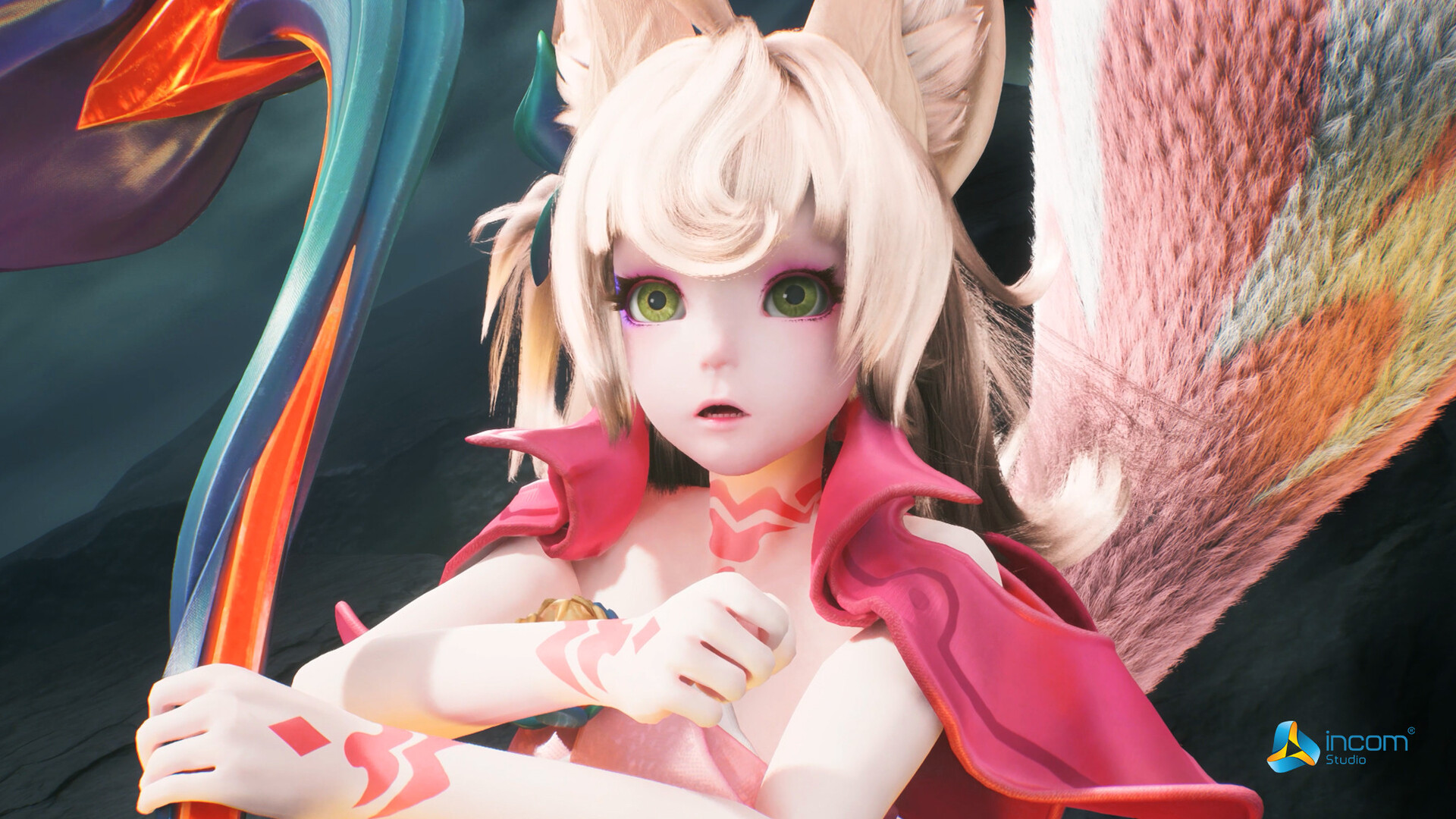 ArtStation - Aya 3D modeling - Arena of Valor Project