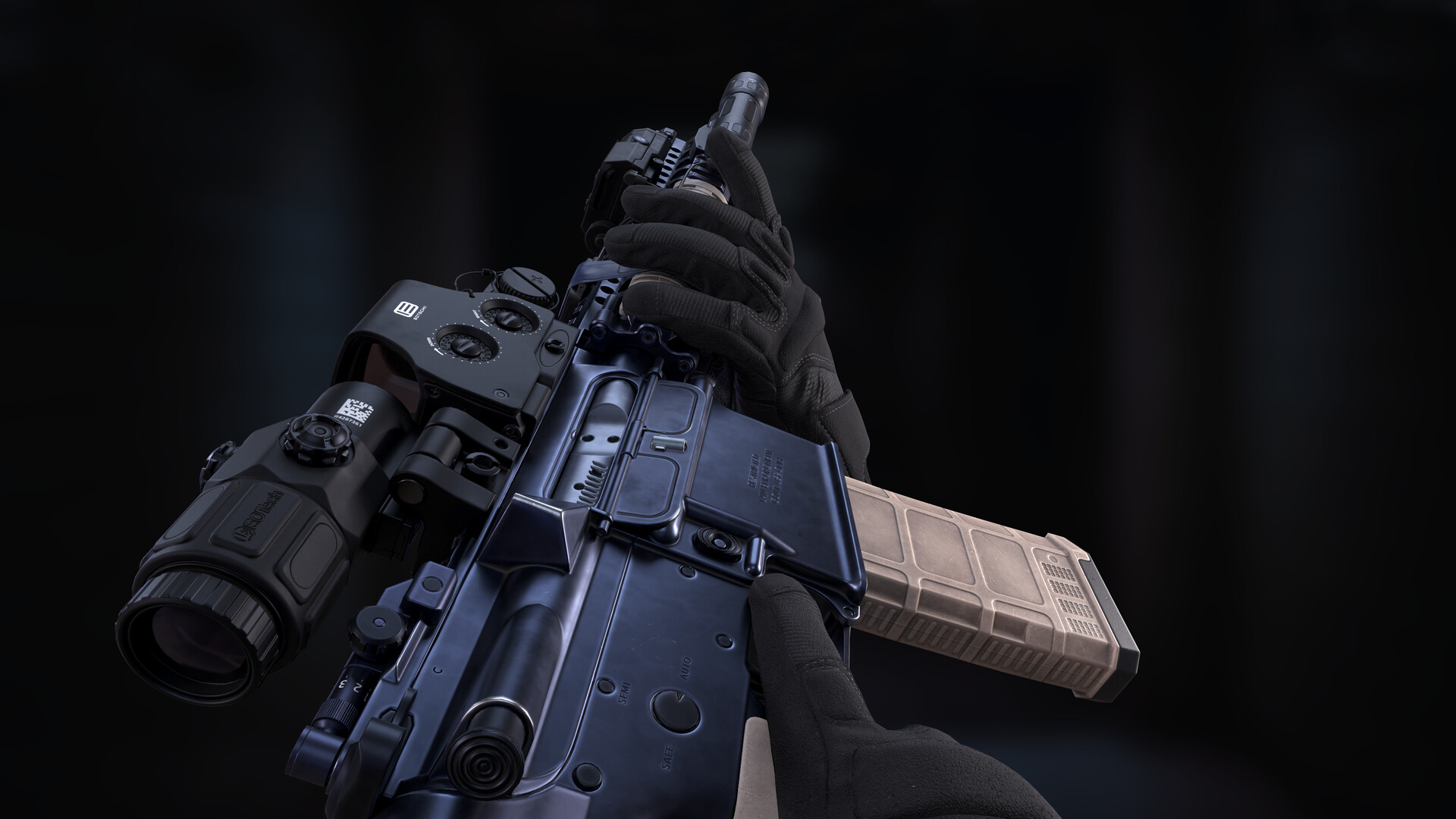 ArtStation - M4 MK 18 Mod 1