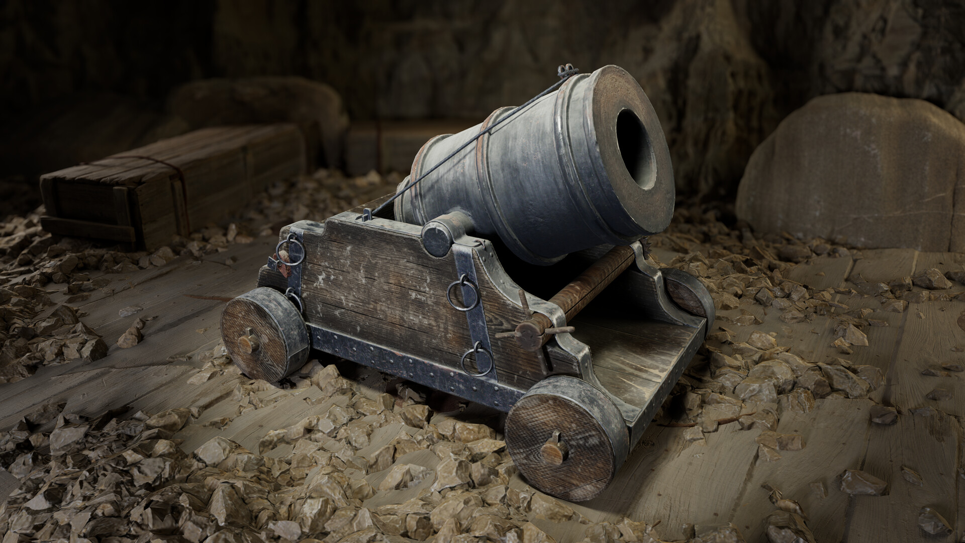 ArtStation - Medieval Mortar