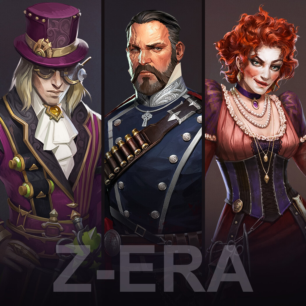 ArtStation - Z-Era - Protagonists design