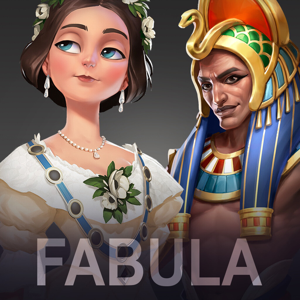 ArtStation - Fabula - Semi-realistic style exploration