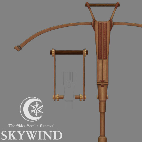 ArtStation - Dwarven Scrap Metal Crossbow