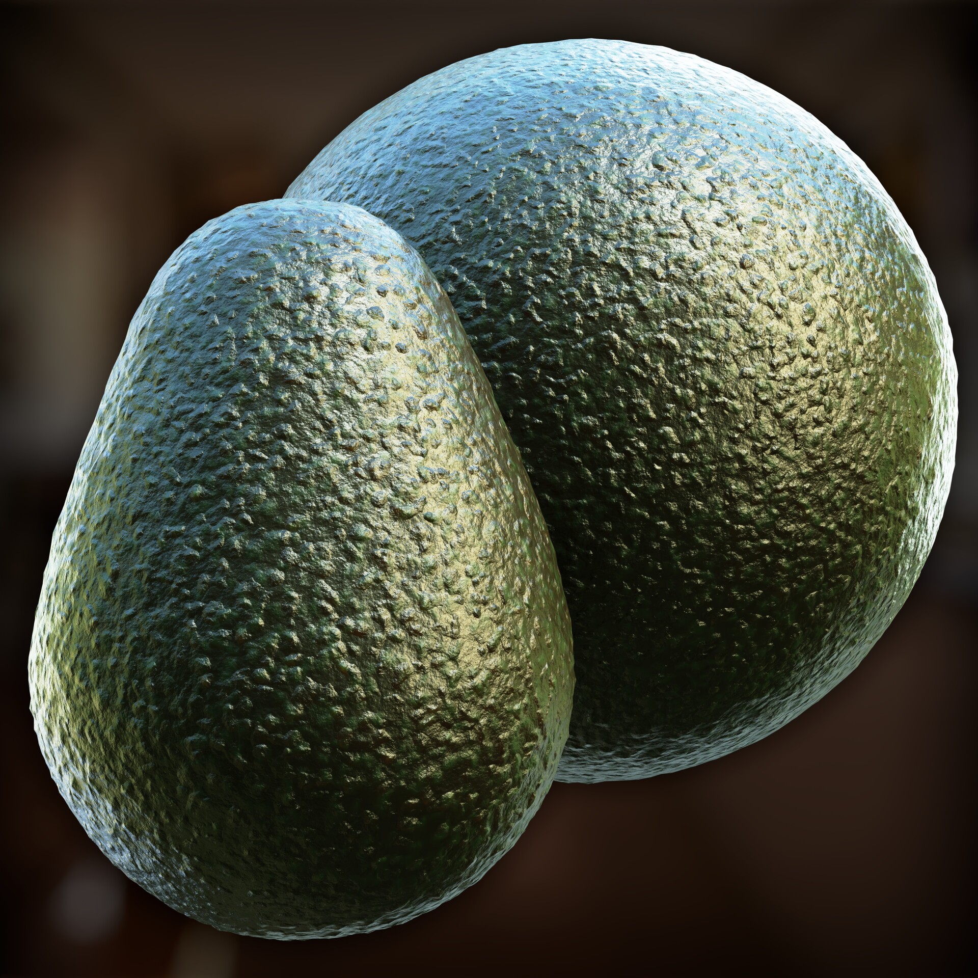 ArtStation - Procedural Avocado Skin Material 🥑 (Blender Tutorial)