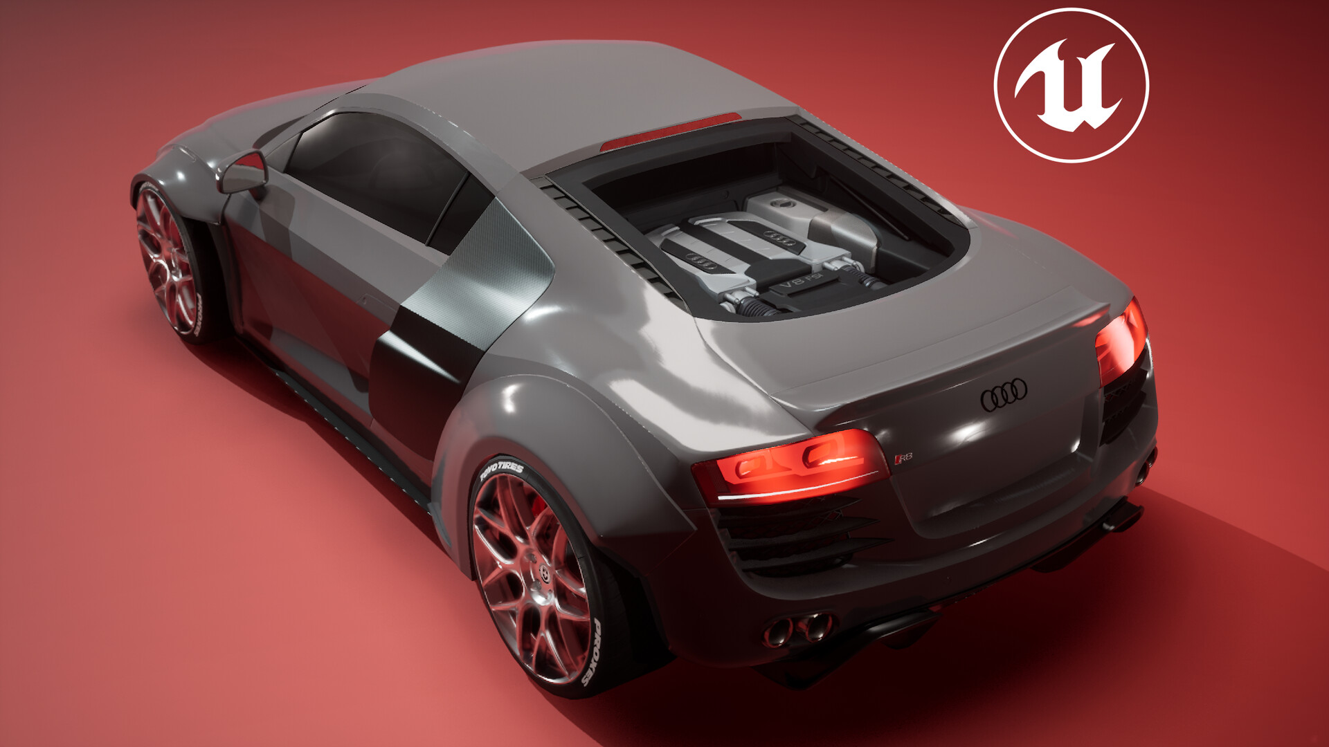 ArtStation - Audi R8 Liberty Walk