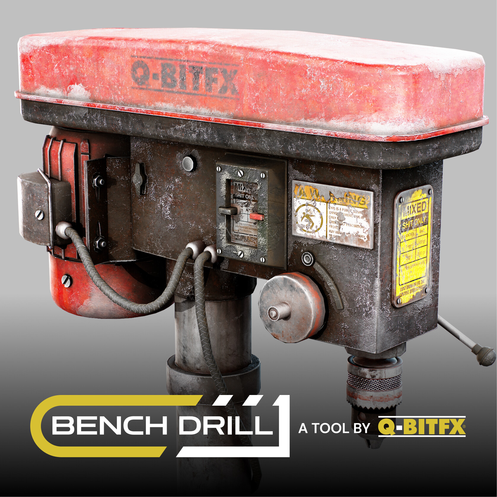 ArtStation - Bench Drill | Prop (Real-Time)