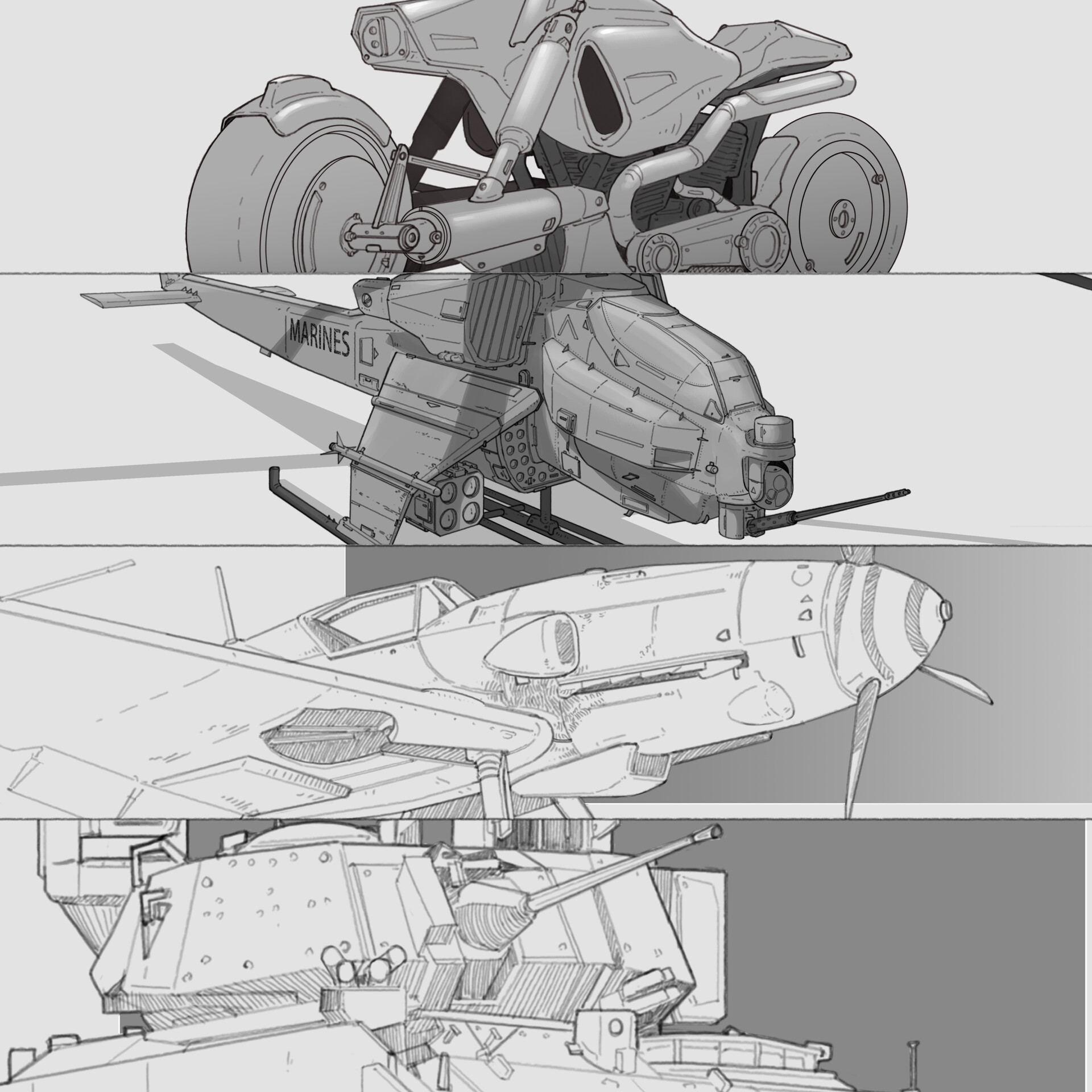 ArtStation - Vehicle Studies