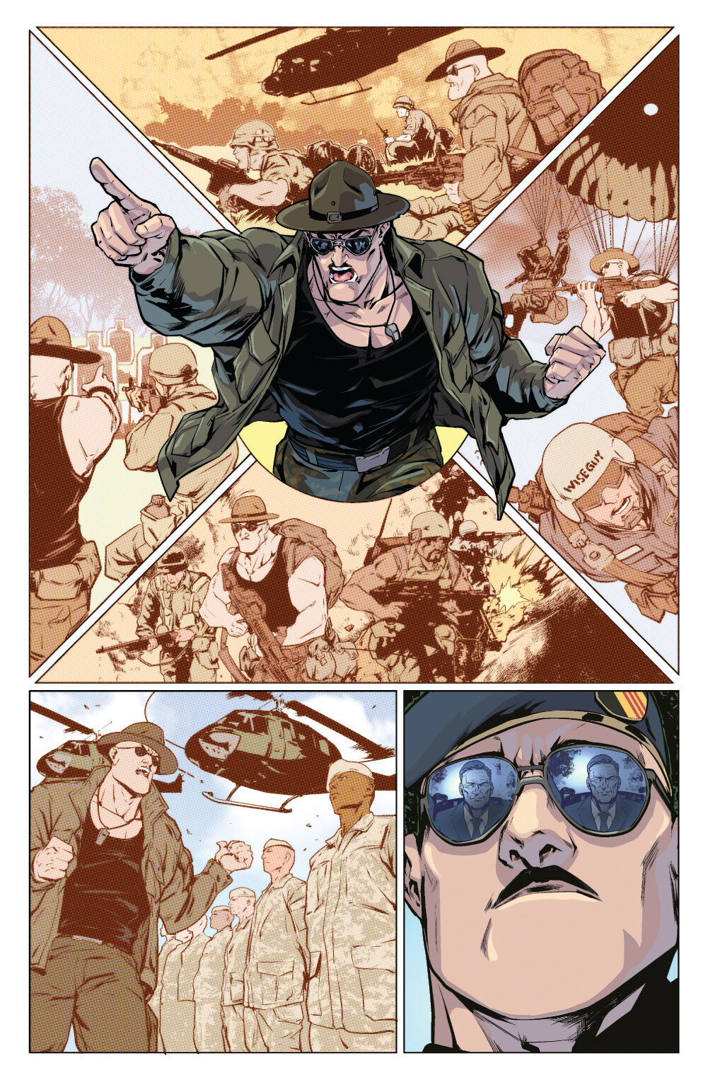 ArtStation - Action Force #4 colours and letters