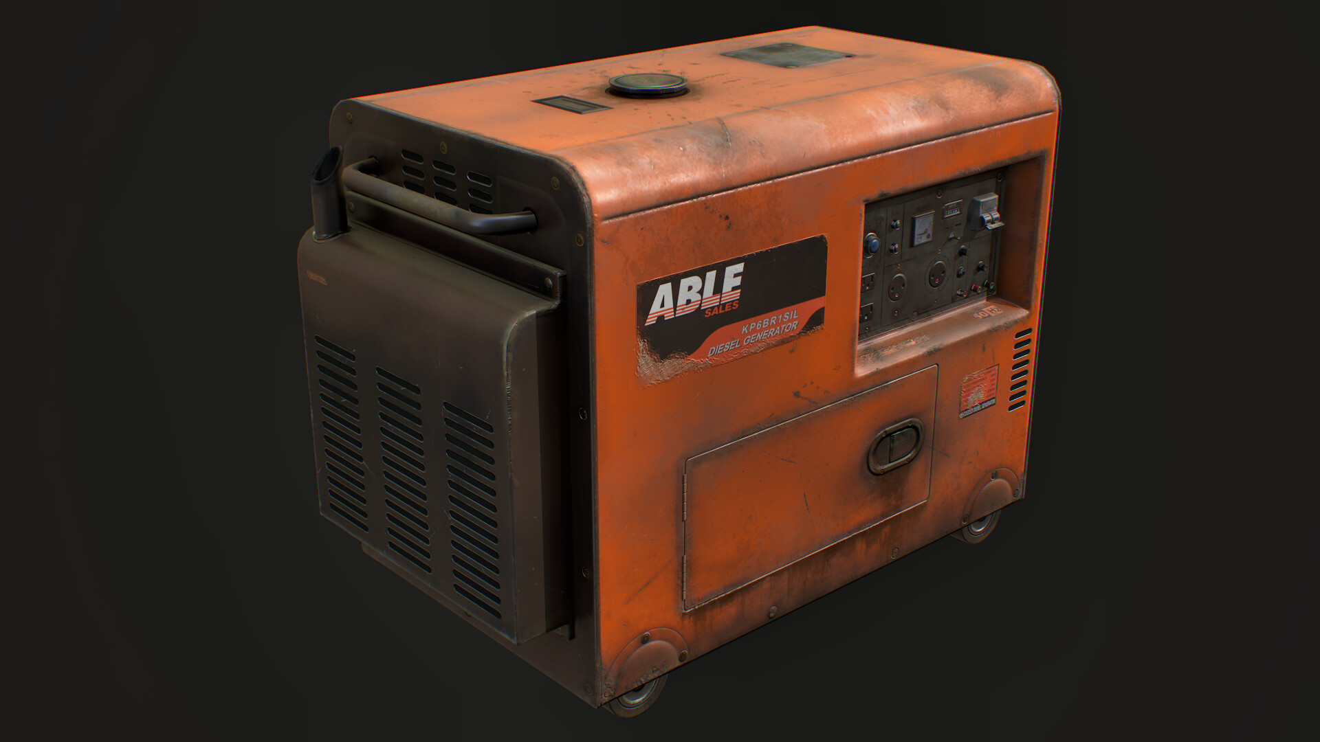 ArtStation - Diesel Generator