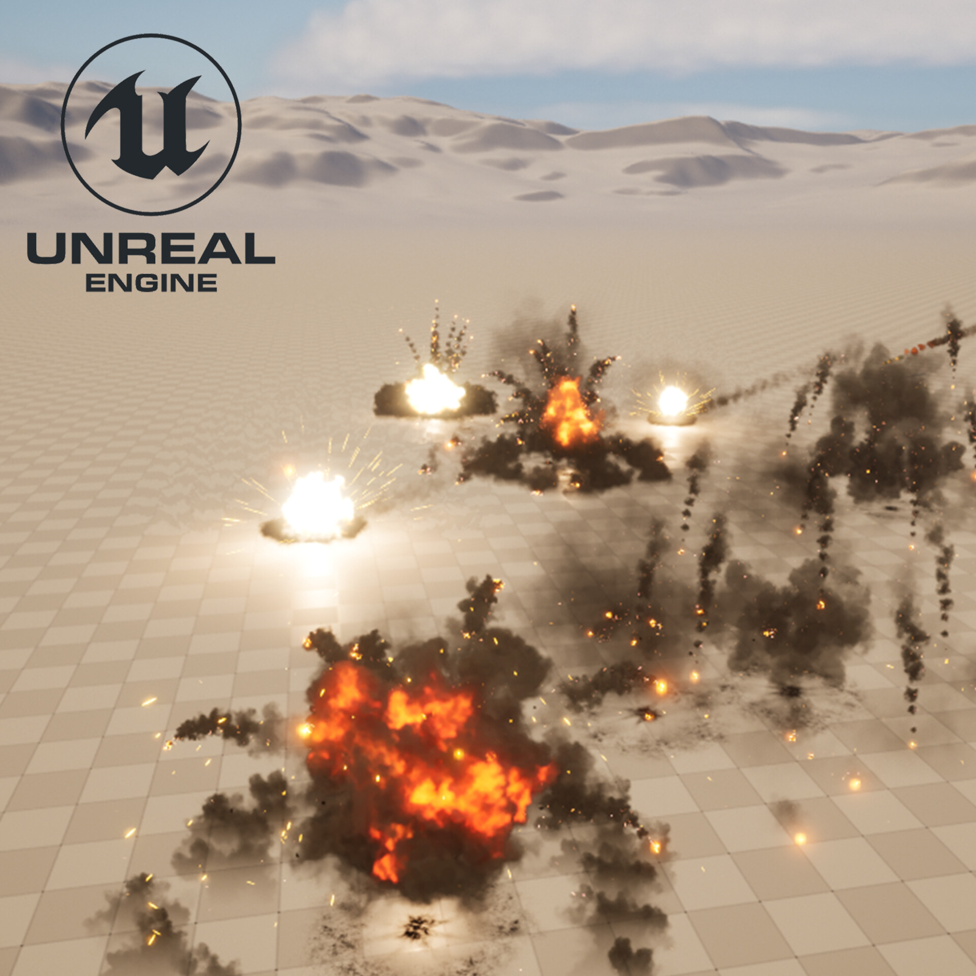 ArtStation - Missile Strike VFX