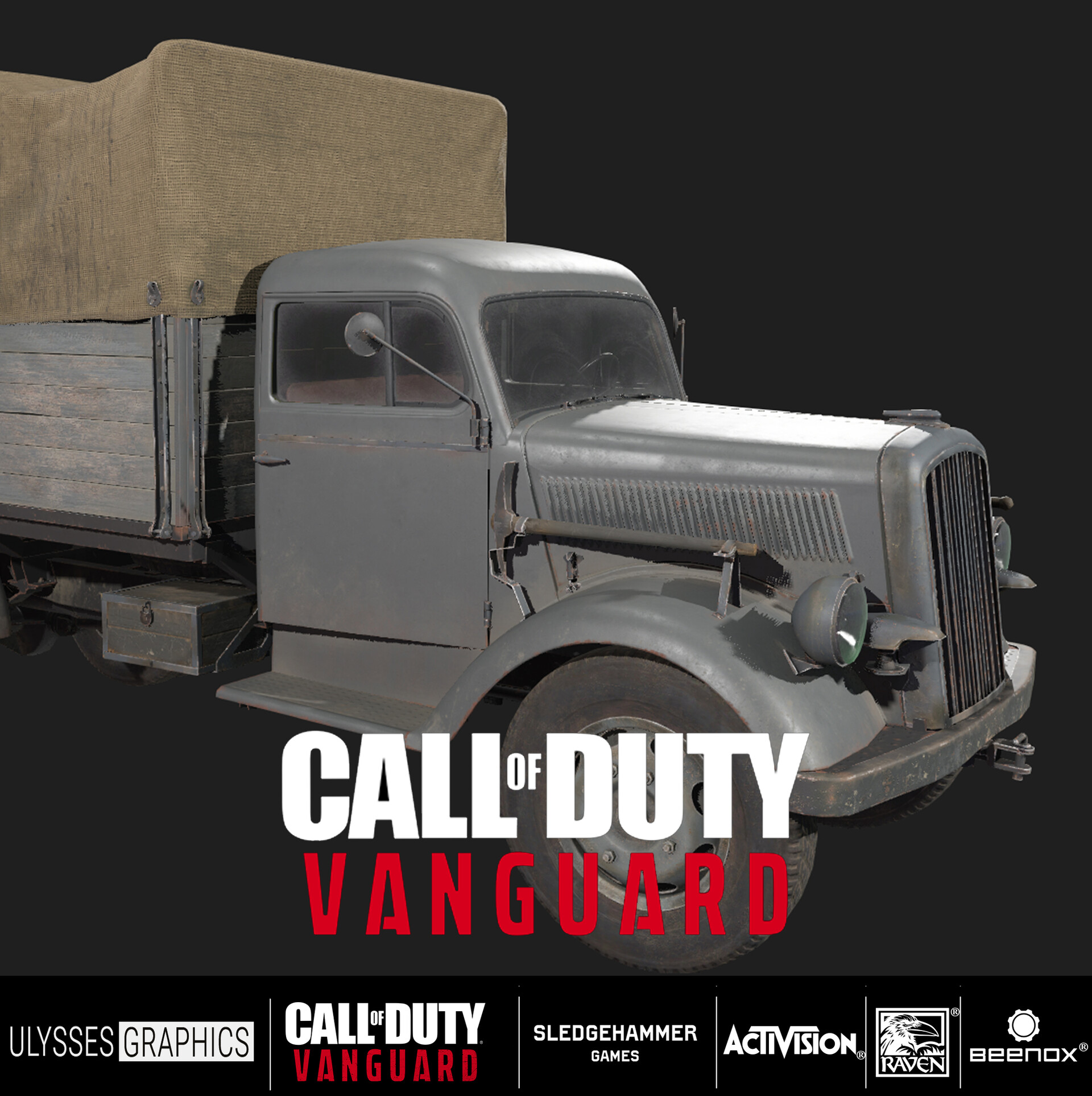 ArtStation - Call of Duty: Vanguard | Military truck