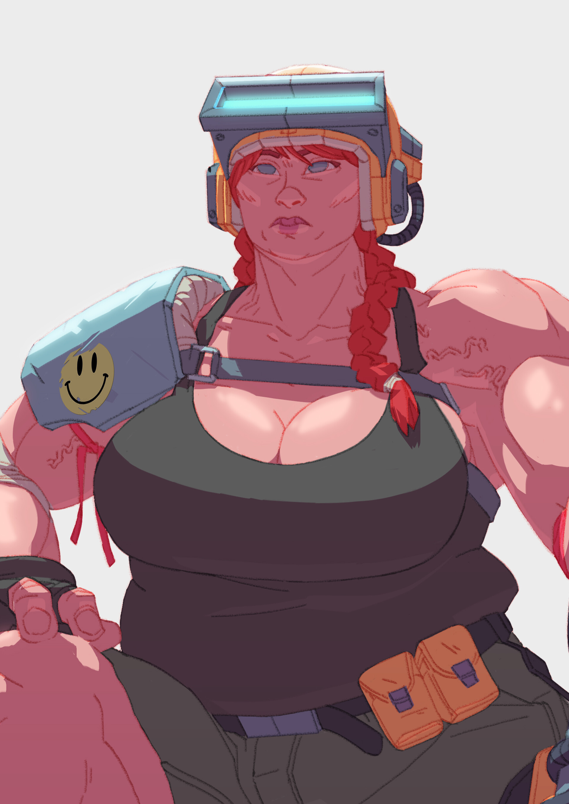 ArtStation - "BRUTE" jouster and her servants