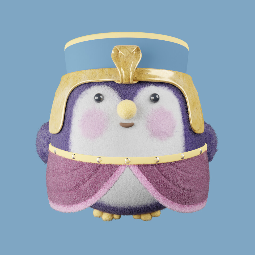 ArtStation - Little round penguins