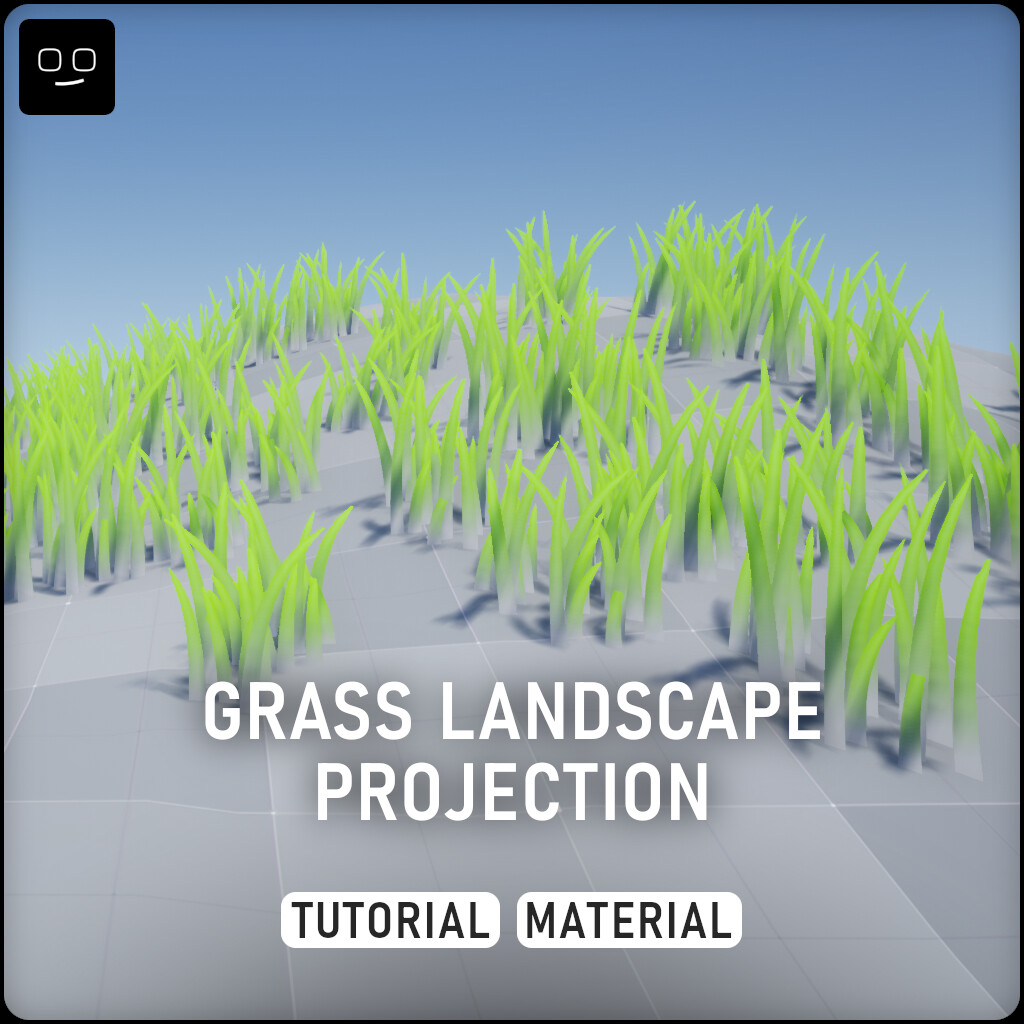 ArtStation - Unreal Engine Tutorial - Grass Landscape Projection