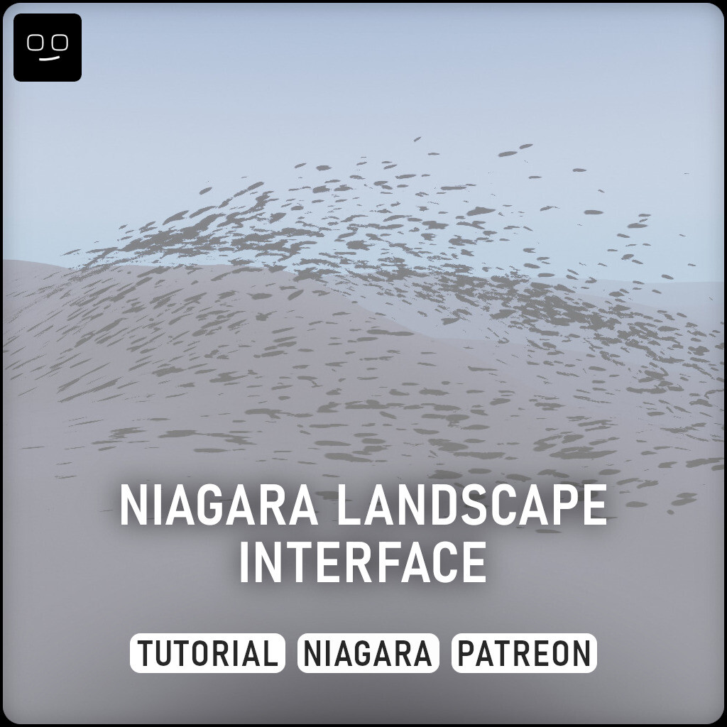 Ghislain GIRARDOT - Unreal Engine Tutorial - Niagara Landscape Interface