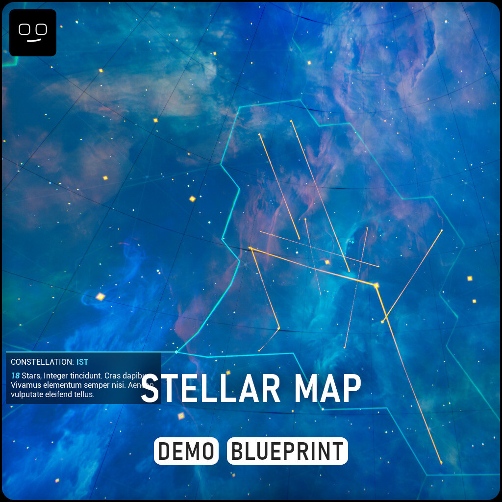 ArtStation - Unreal Engine Project - Stellar Map
