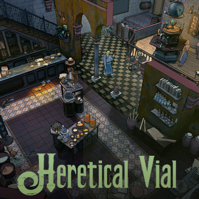 ArtStation - The Alchemy Shop