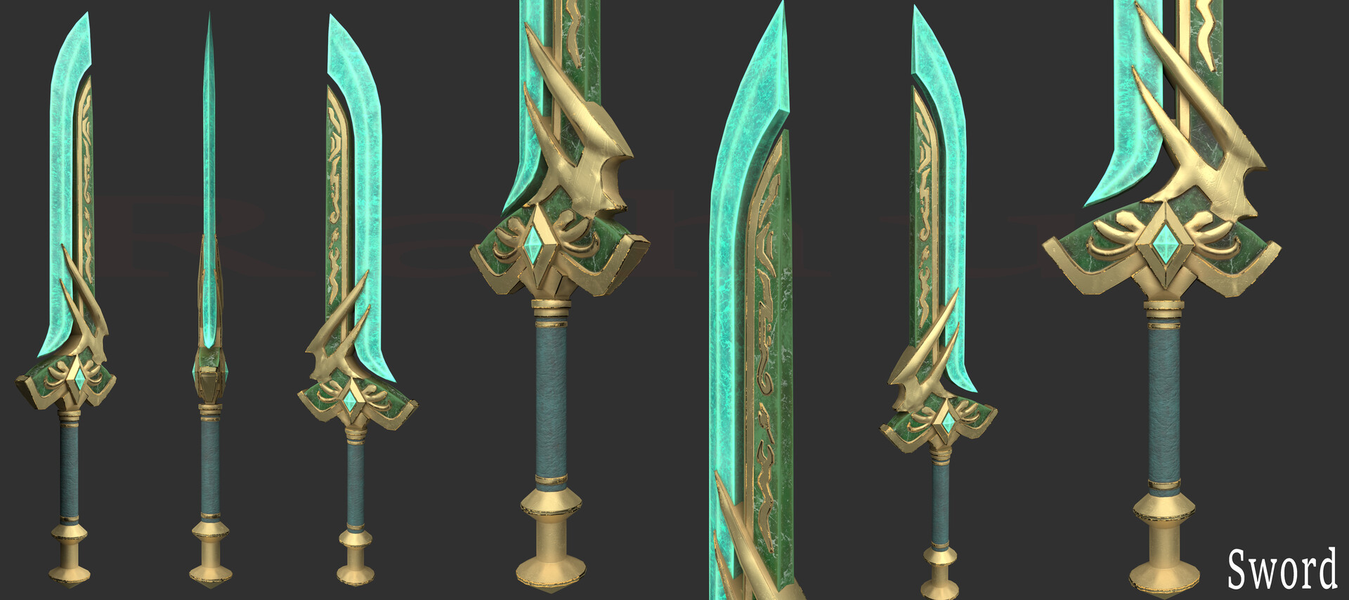 ArtStation - Hero Weapon