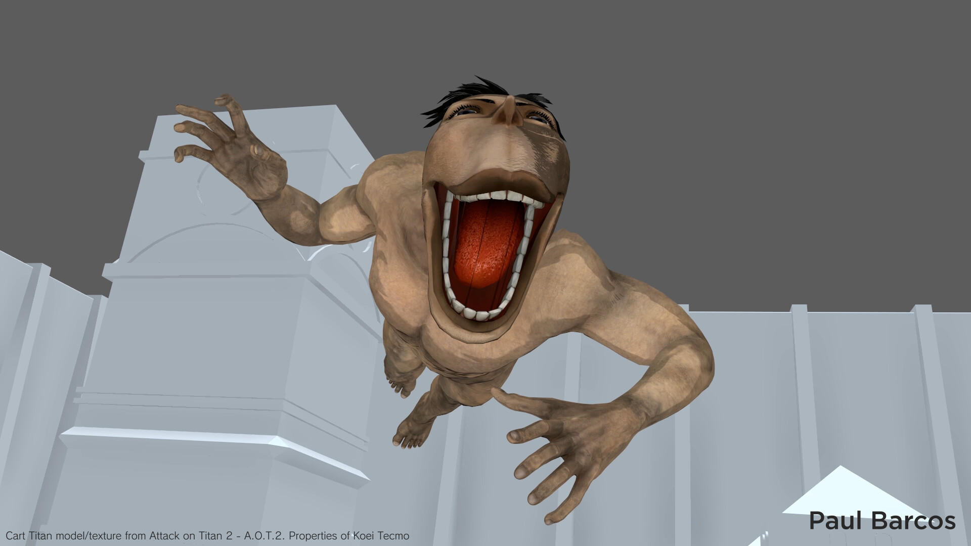 ArtStation - Quadruped Animation Cart Titan