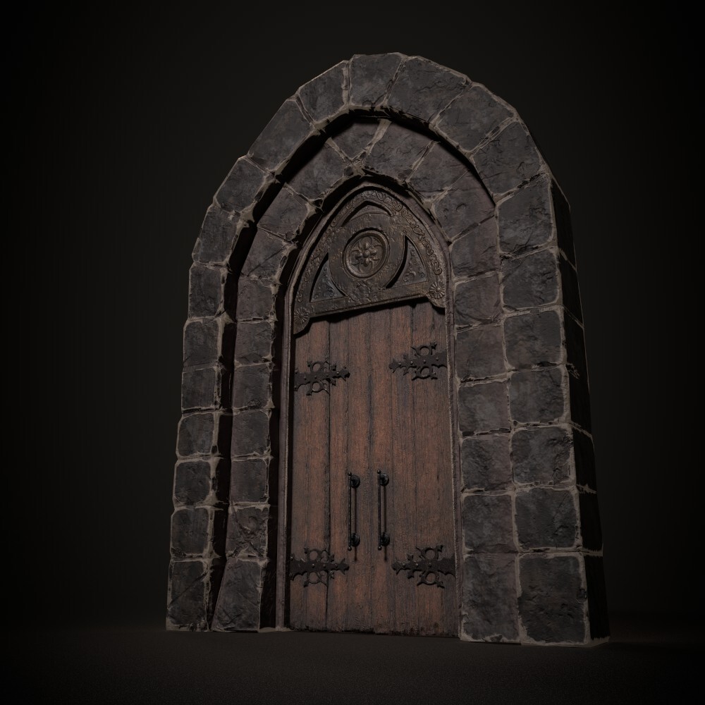 ArtStation - Sci-Fi Dungeon Door