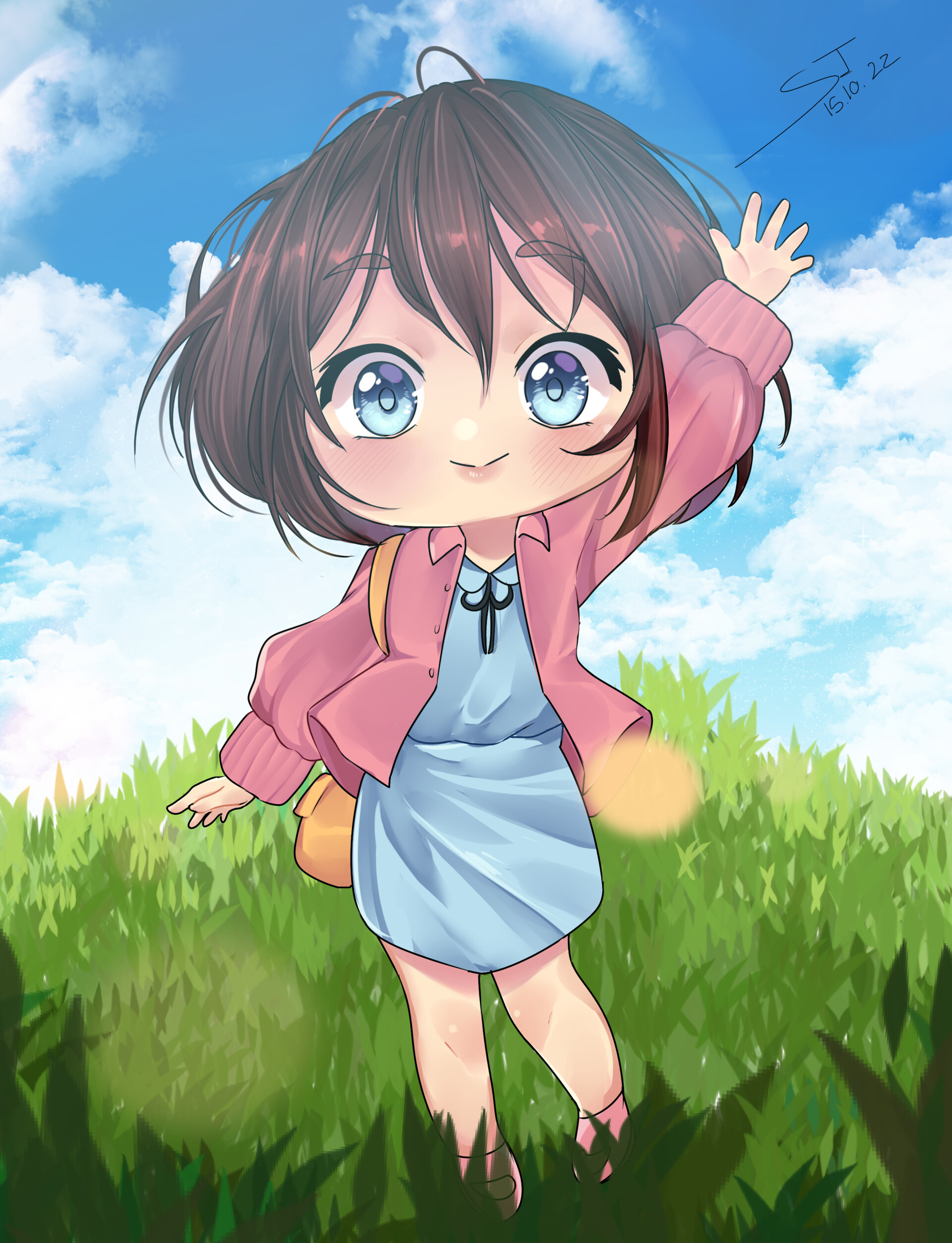 ArtStation - Cute chibi girl