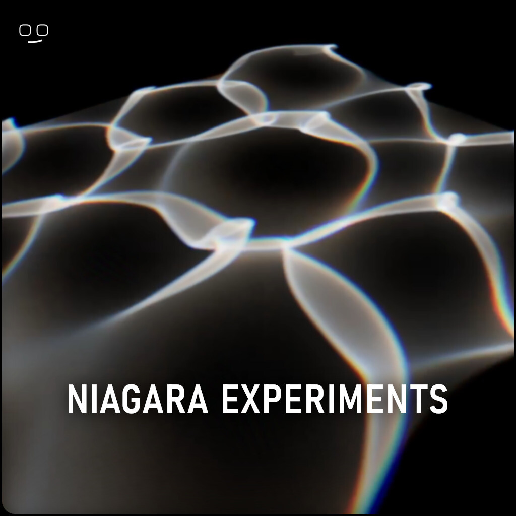 ArtStation - Unreal Engine Niagara Particle System - Random Experiments