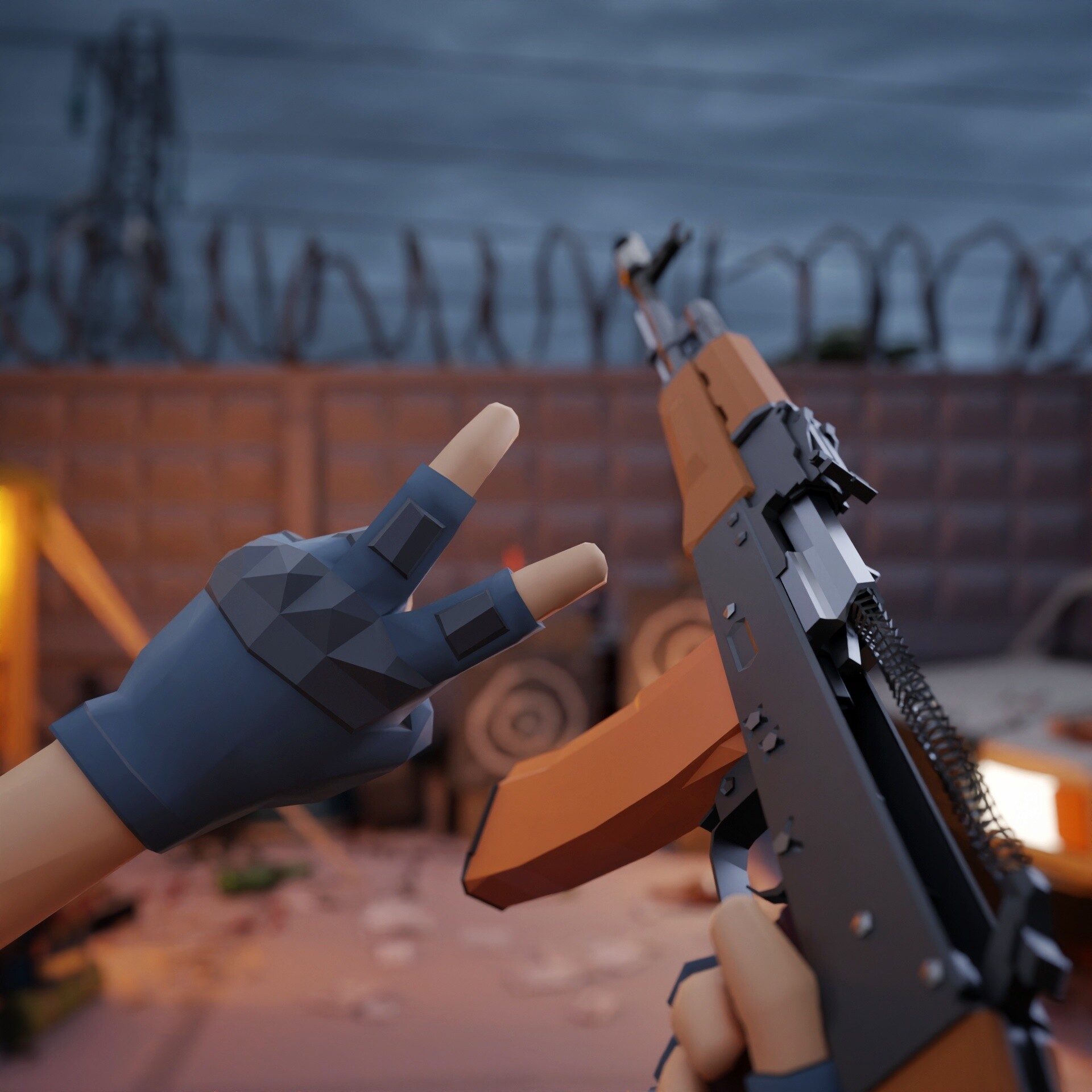 ArtStation - AK 74 First Person Animation