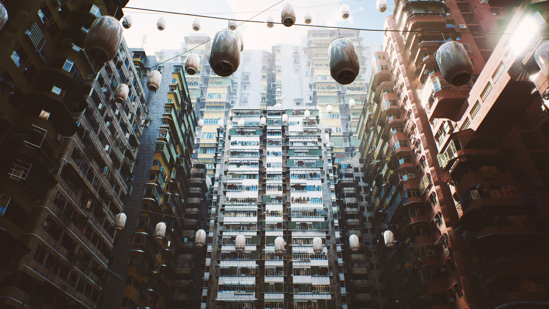 ArtStation - High Rise Slums