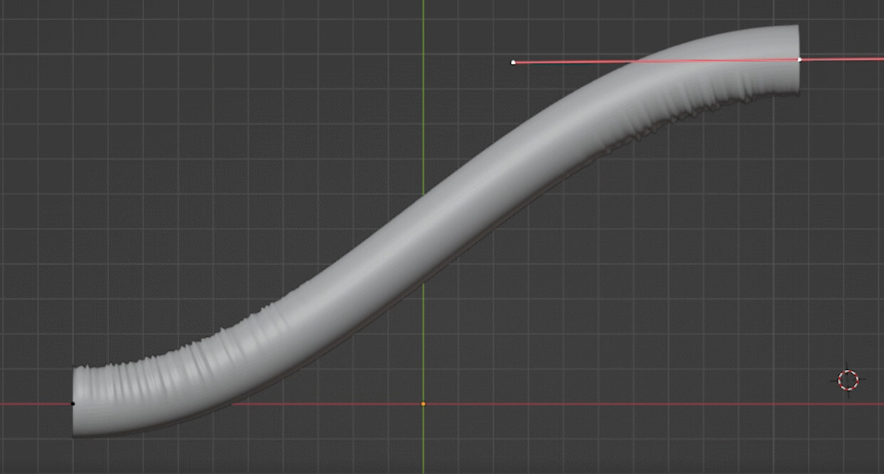 ArtStation - Procedural pipe wrinkles
